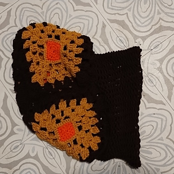 Coffee and A Flamingo | Accessories | Mushroom Style Granny Square Hat ...